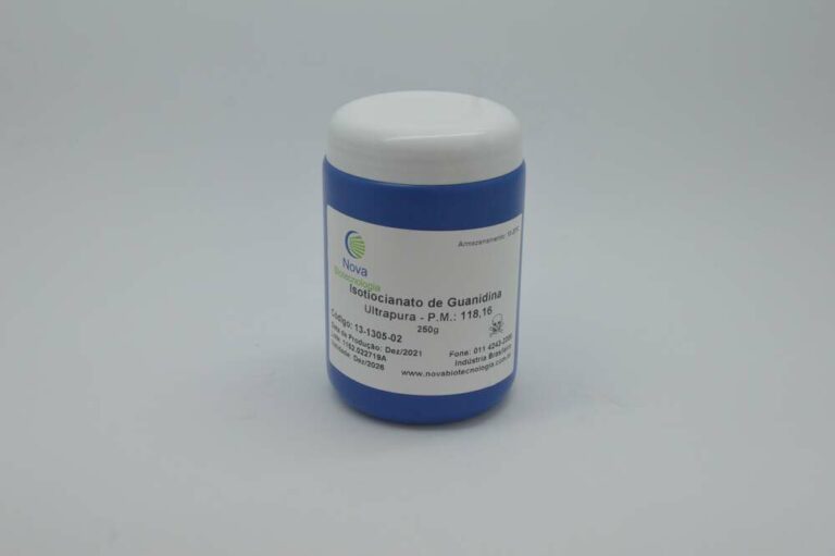 Isotiocianato de Guanidina (ultrapura) – 250g – Nova Biotecnologia