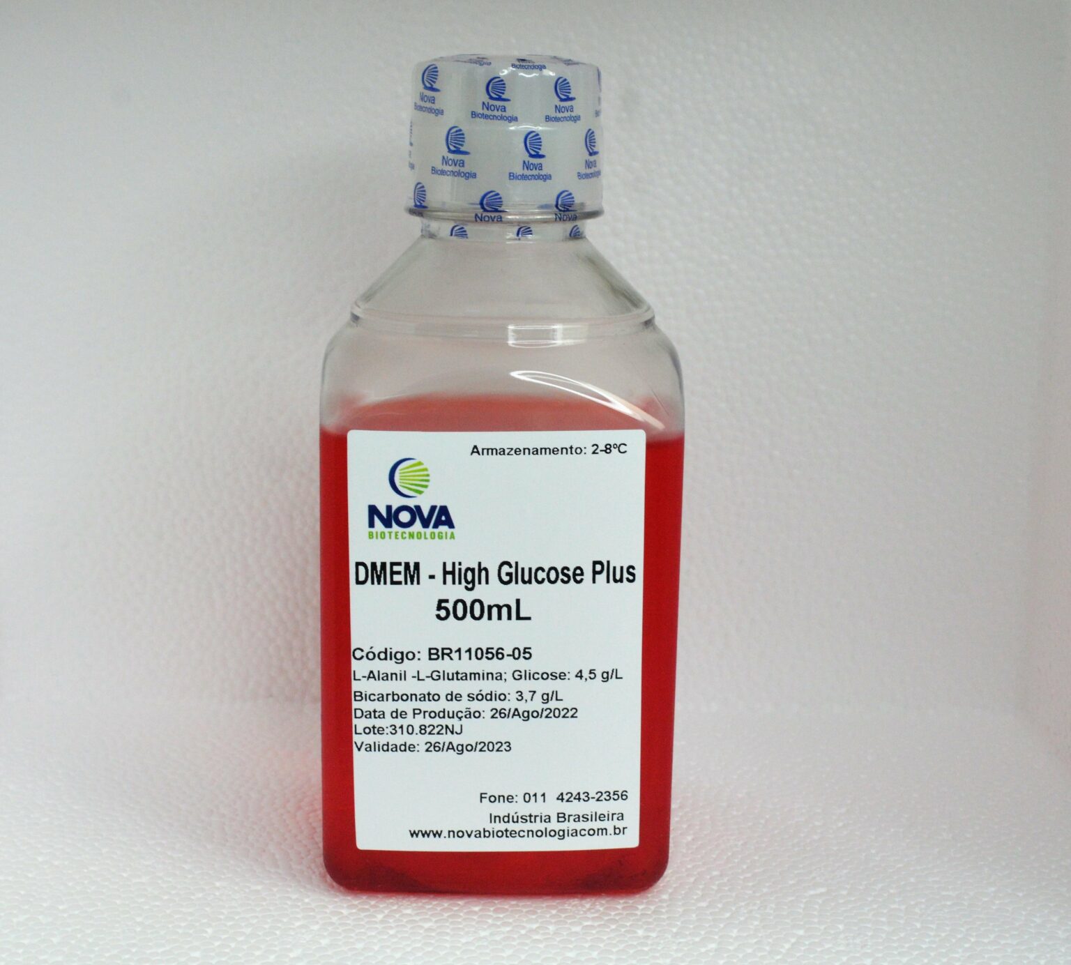 DMEM – High Glucose Plus com L-Alanyl -L-Glutamina [4,0mM/L], com ...