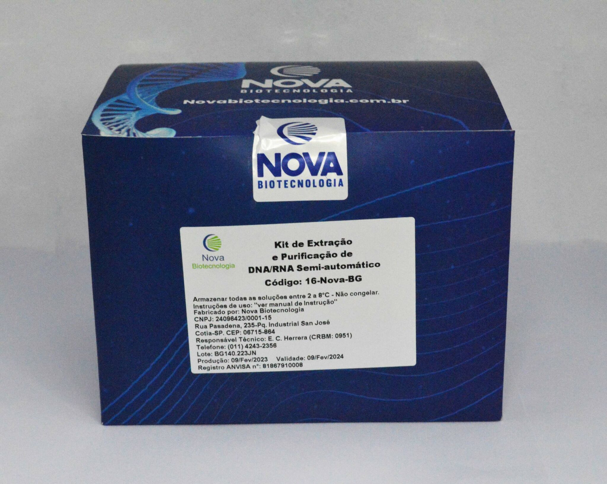 Kit de extração e purificação de DNA/RNA semi-automático – Nova ...